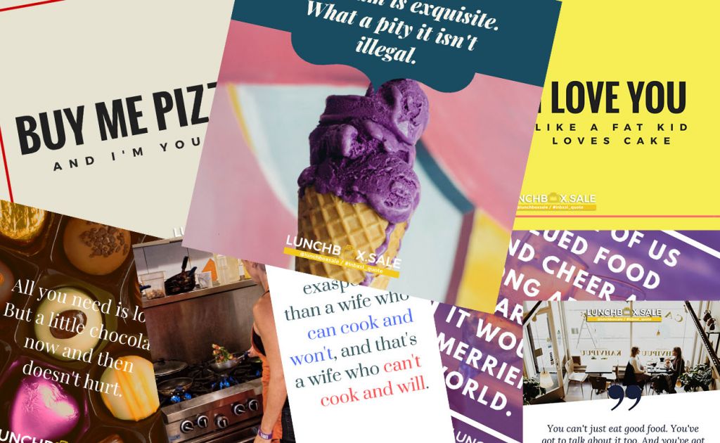 32 Amazing Short Food Quotes — Grab Yours at LunchBox.Sale
